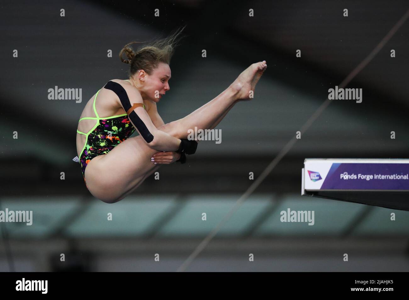 Diving London Aquatics Centre’s Robyn Birch during day two of the ...