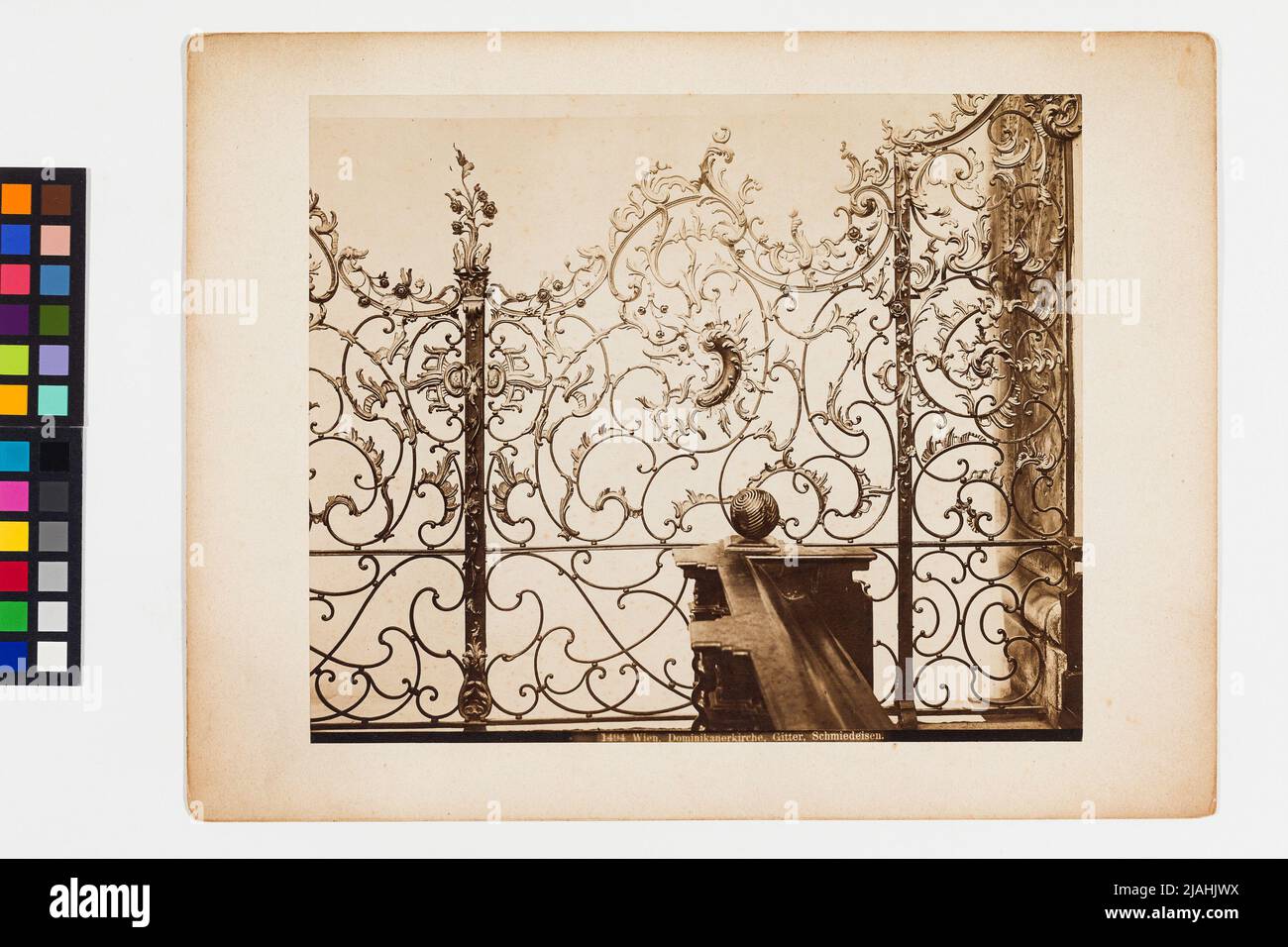 1st, Postgasse 4 - Dominican church - interior view - wrought -iron ...