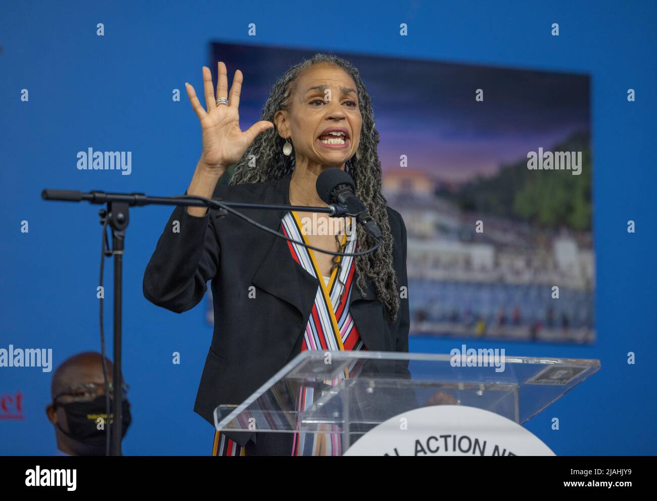 New york city mayoral candidate maya wiley hi-res stock photography and ...