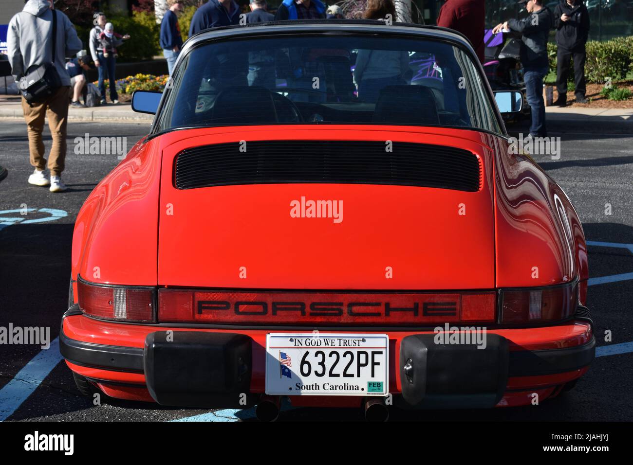 A 911 Porsche on display at a car show Stock Photo - Alamy