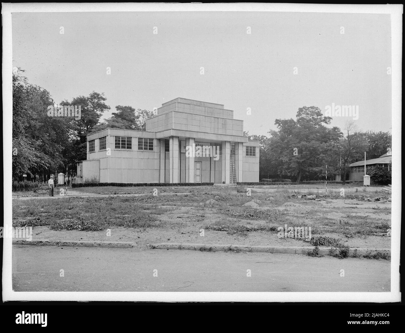Pavilion of the dairy association in the exhibition center. Martin ...
