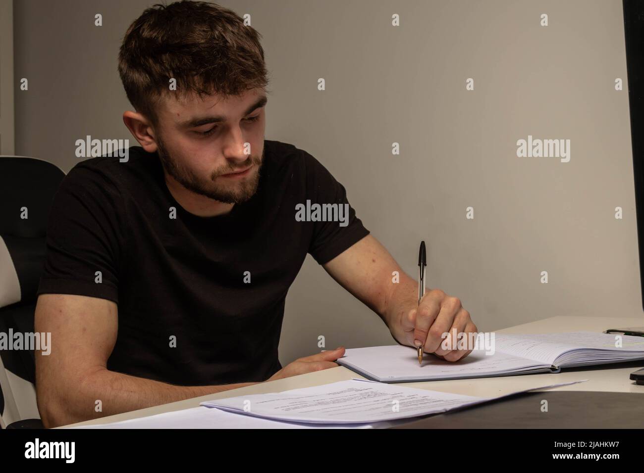 Coursework hi-res stock photography and images - Alamy