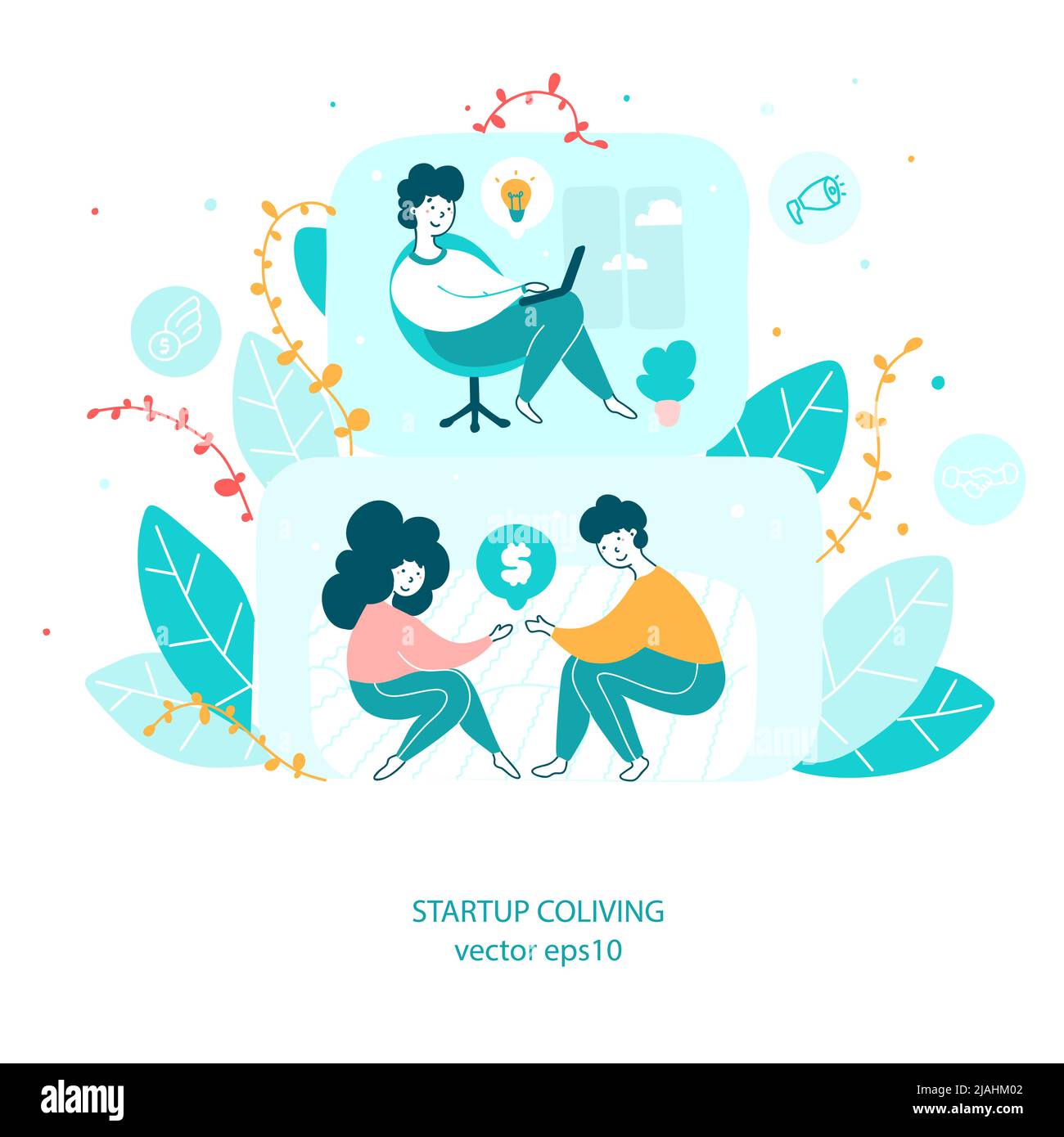 Communal together Stock Vector Images - Alamy