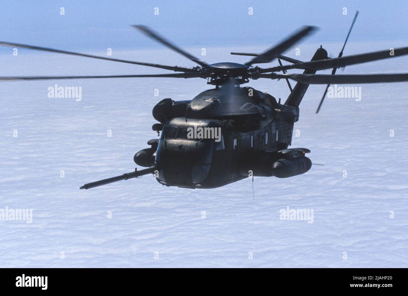 USMC CH53E Super Stallion in flight Stock Photo - Alamy