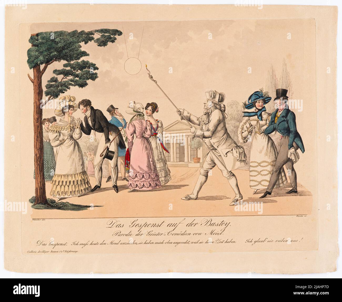 "The ghost on the Bastey" by Meisl (Gallerie Droller Scenen, 1st year ...