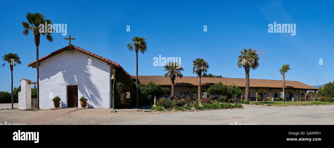 The historic Mission Nuestra Señora de la Soledad, California CA Stock ...