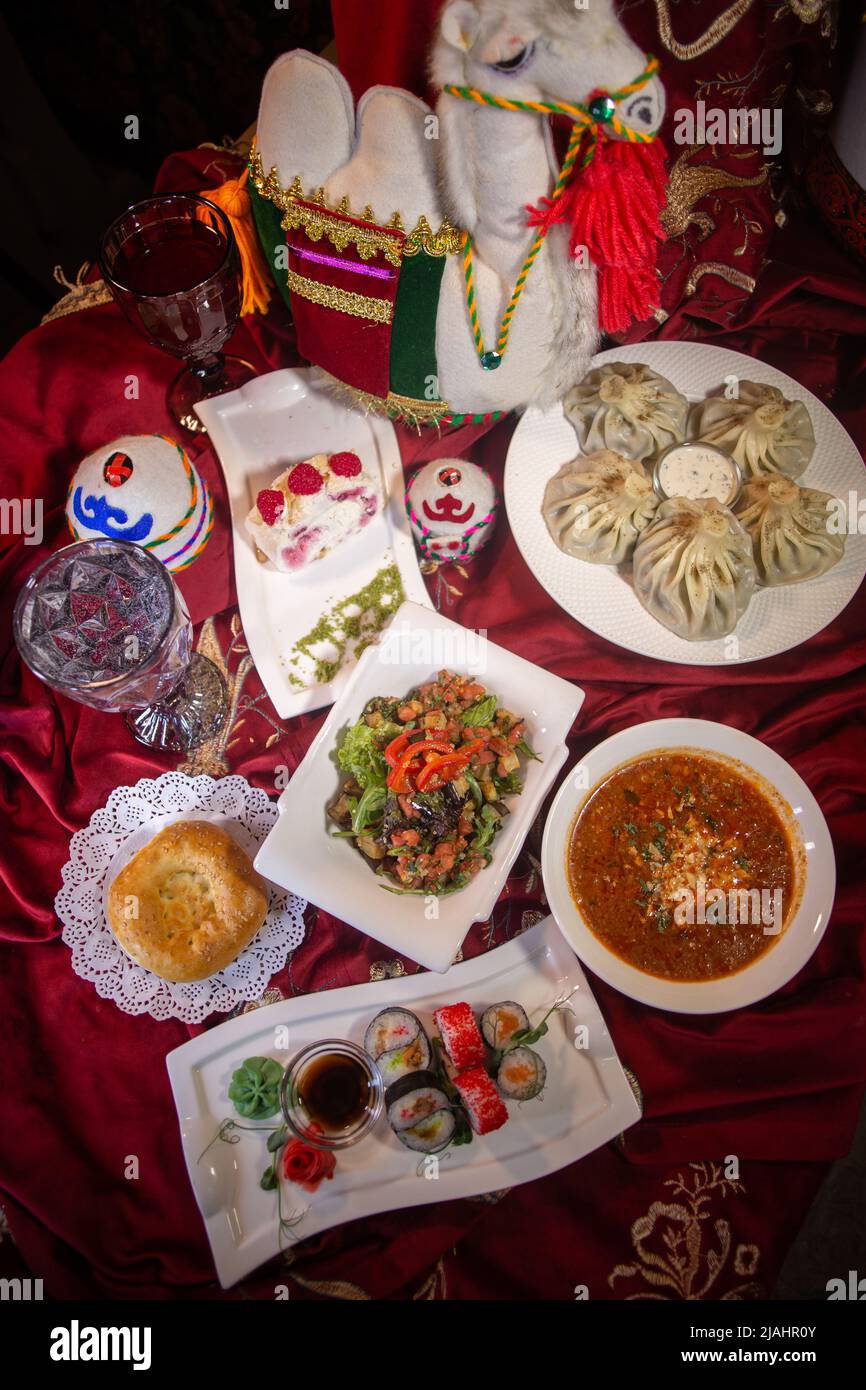 Dastarkhan hi-res stock photography and images - Alamy