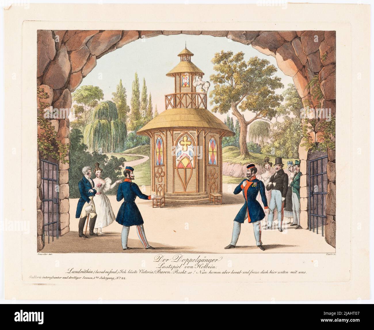 "The doppelganger". Holbein's comedy (Gallerie Droller and interesting ...