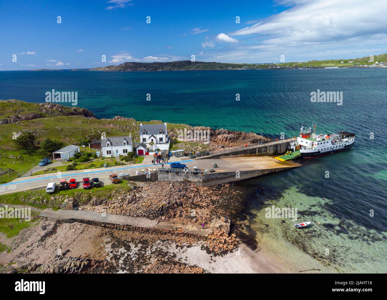 Iona island aerial hi-res stock photography and images - Alamy