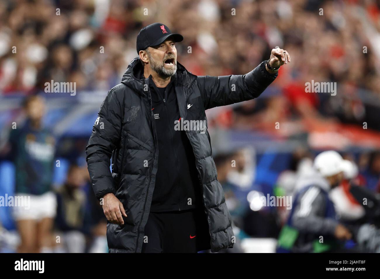 PARIS - Liverpool FC coach Jurgen Klopp during the UEFA Champions ...