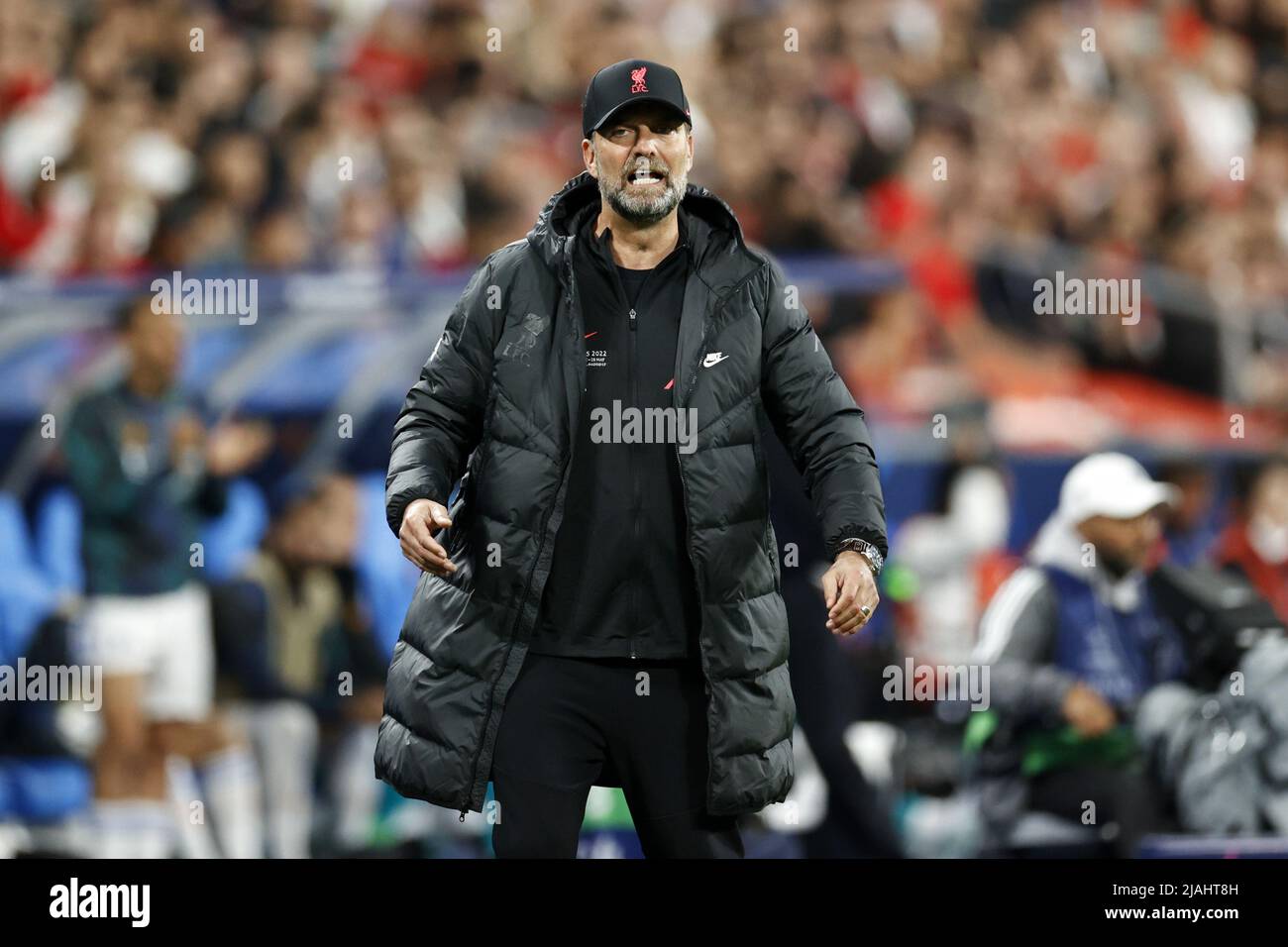 PARIS - Liverpool FC coach Jurgen Klopp during the UEFA Champions ...