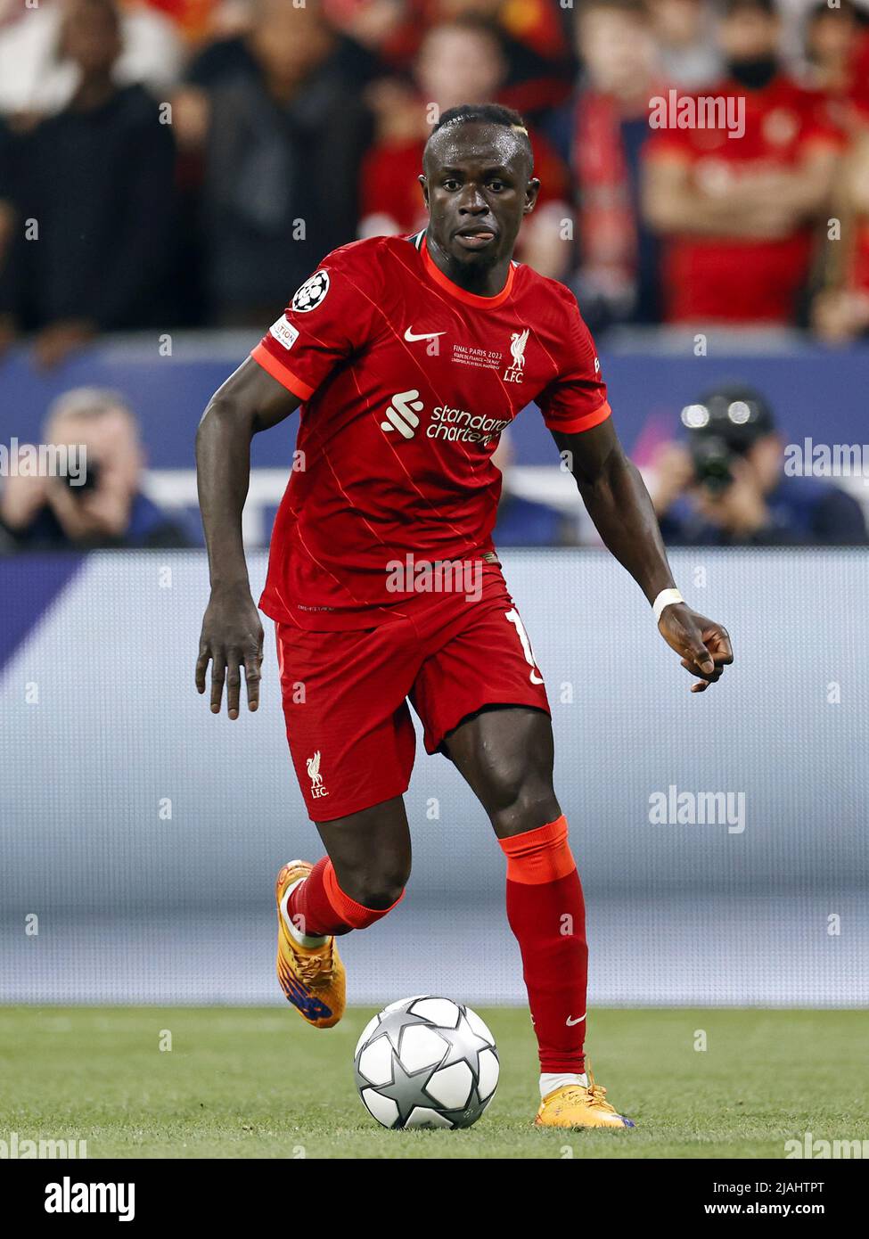 PARIS - Sadio Mane of Liverpool FC during the UEFA Champions League ...