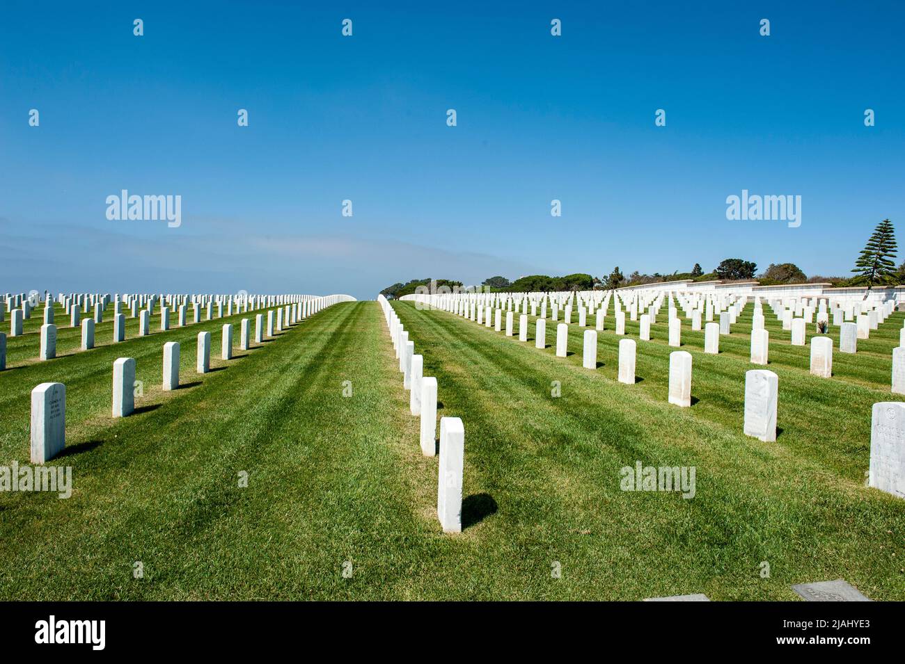 Fort Rosecrans National Cemetery Stock Photo - Alamy