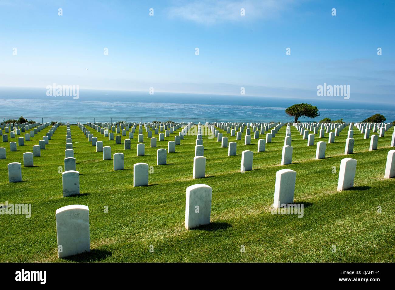 Fort Rosecrans National Cemetery Stock Photo - Alamy