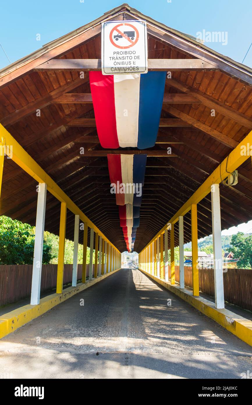 Tres Coroas, Brazil - Circa May 2022: A view of the inside of the ...