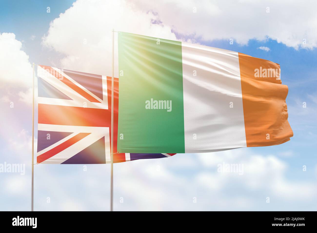 Uk ireland flags hi-res stock photography and images - Alamy