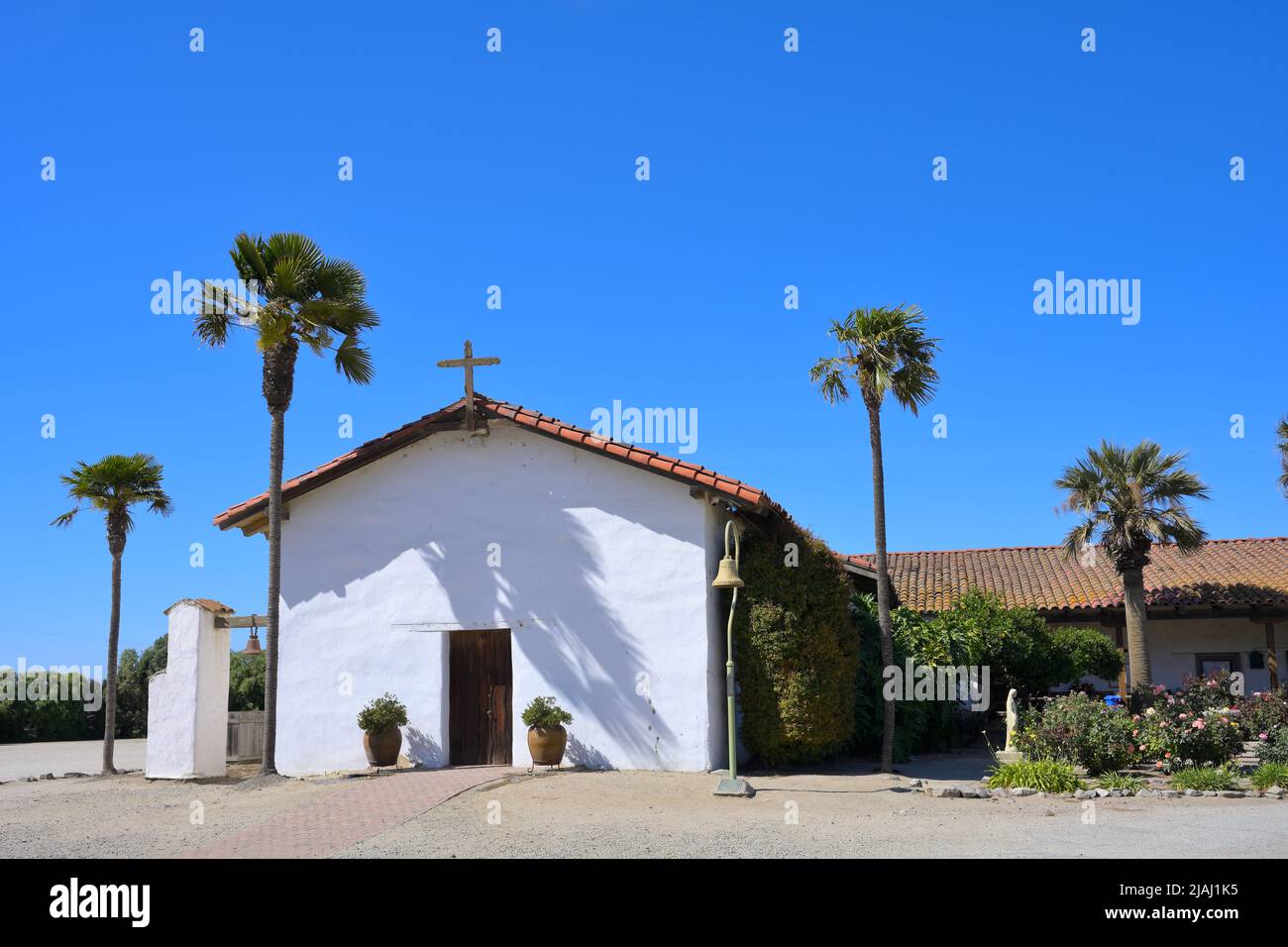 The historic Mission Nuestra Señora de la Soledad, California CA Stock ...