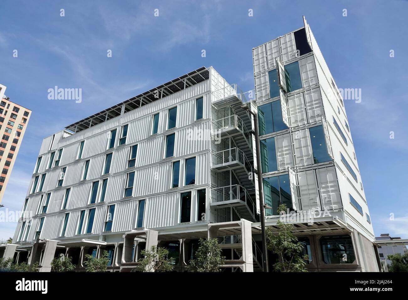 IDA on McKinley, the tallest development built from shipping containers ...