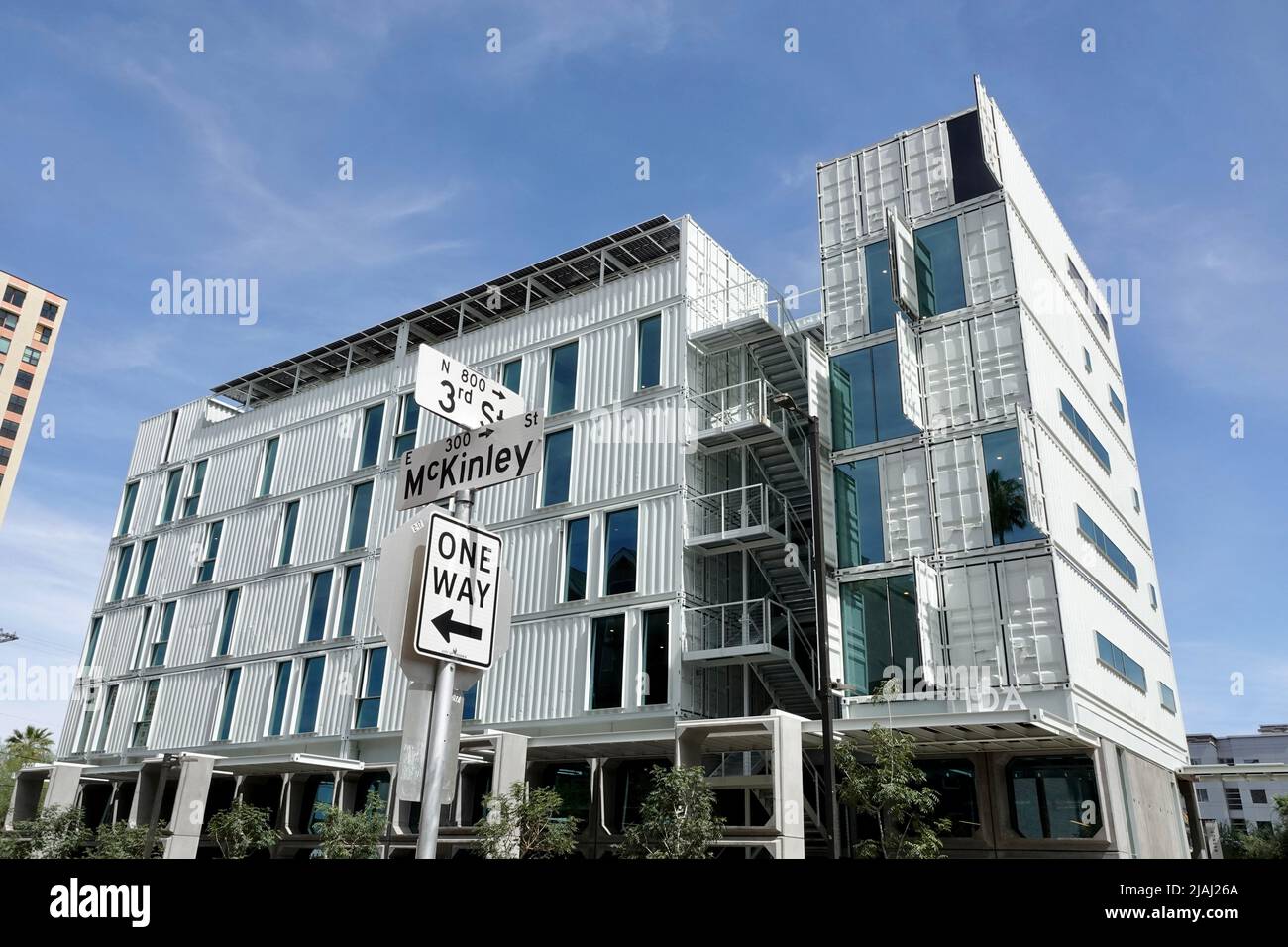 IDA on McKinley, the tallest development built from shipping containers ...