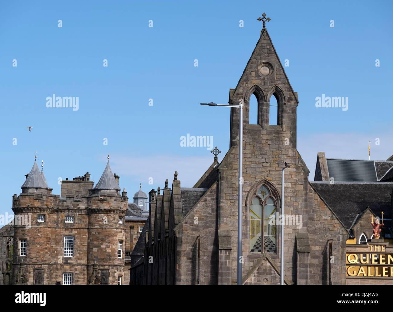 The Queen's official Scottish residence at the foot of the Royal Mile ...