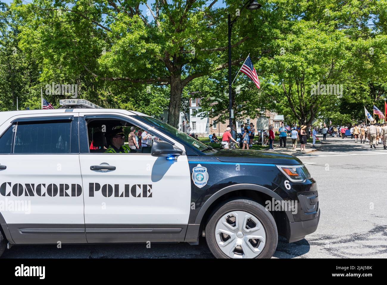 Concord, Massachusetts. 30th May, 2022. Memorial Day Parades Stock ...