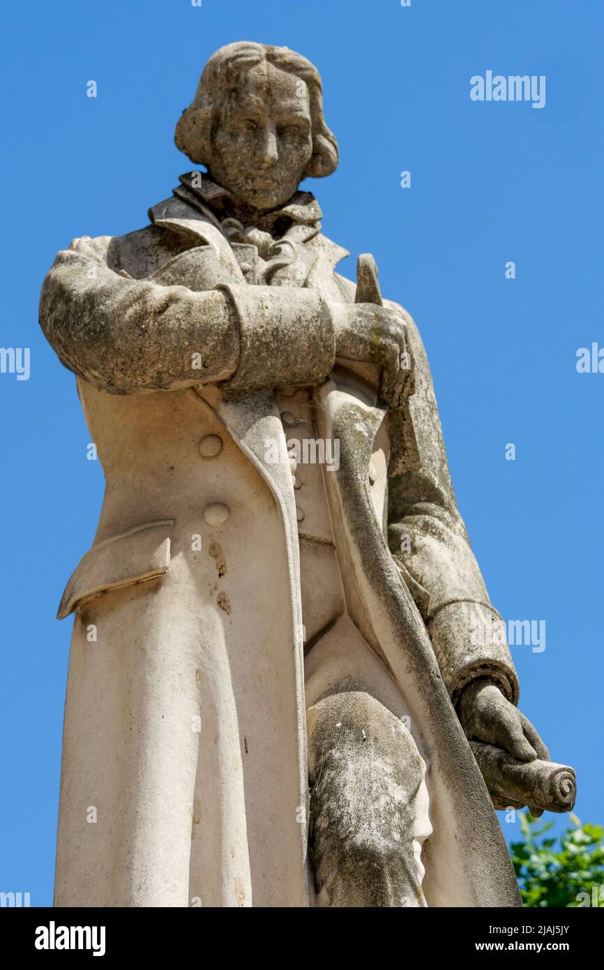 Statue of joseph marie jacquard hi-res stock photography and images - Alamy