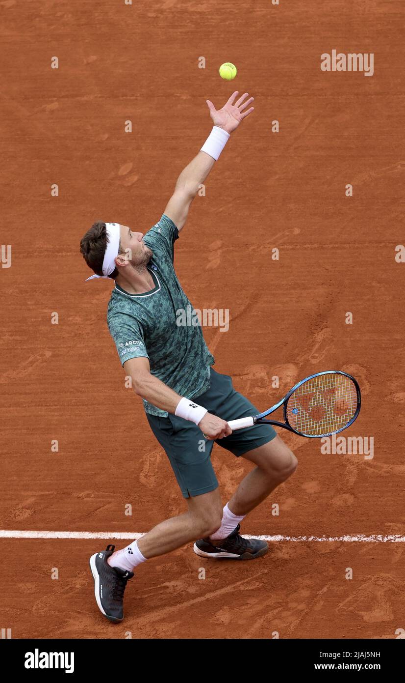 Paris, France - May 30, 2022, Casper Ruud of Norway during day 9 of ...
