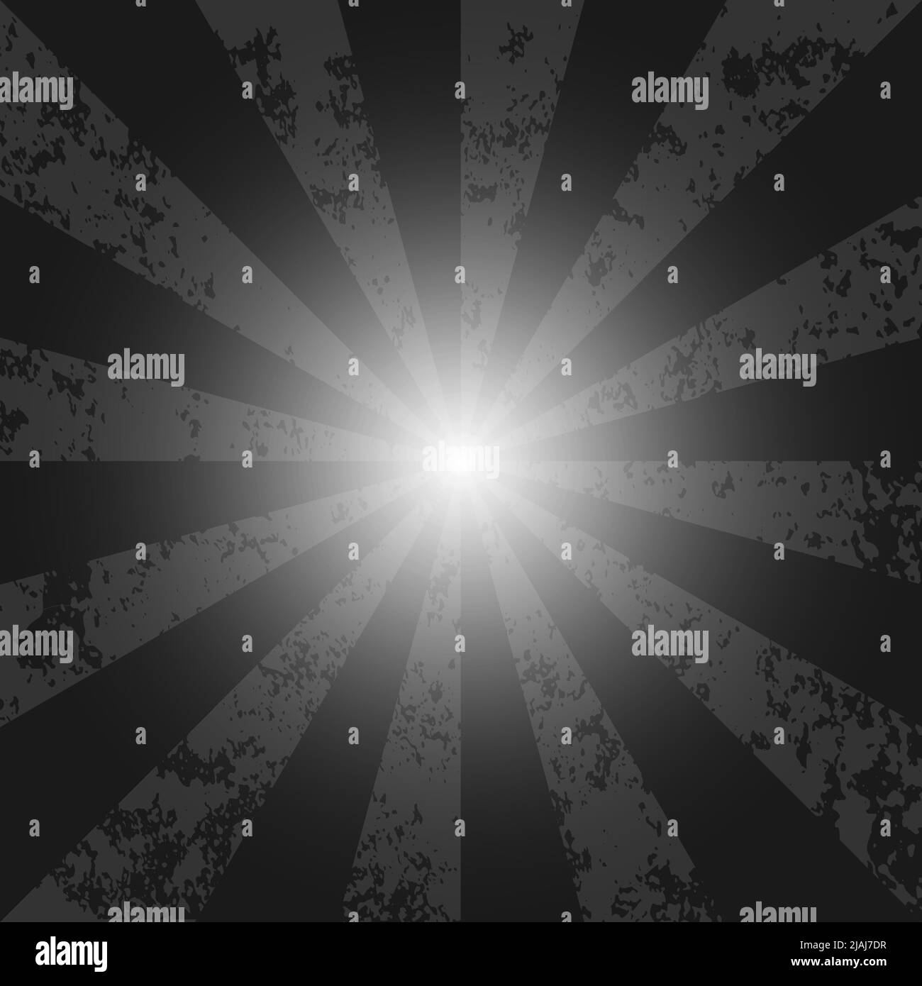 Black grunge vintage background. Retro burst. Black background. Vector ...