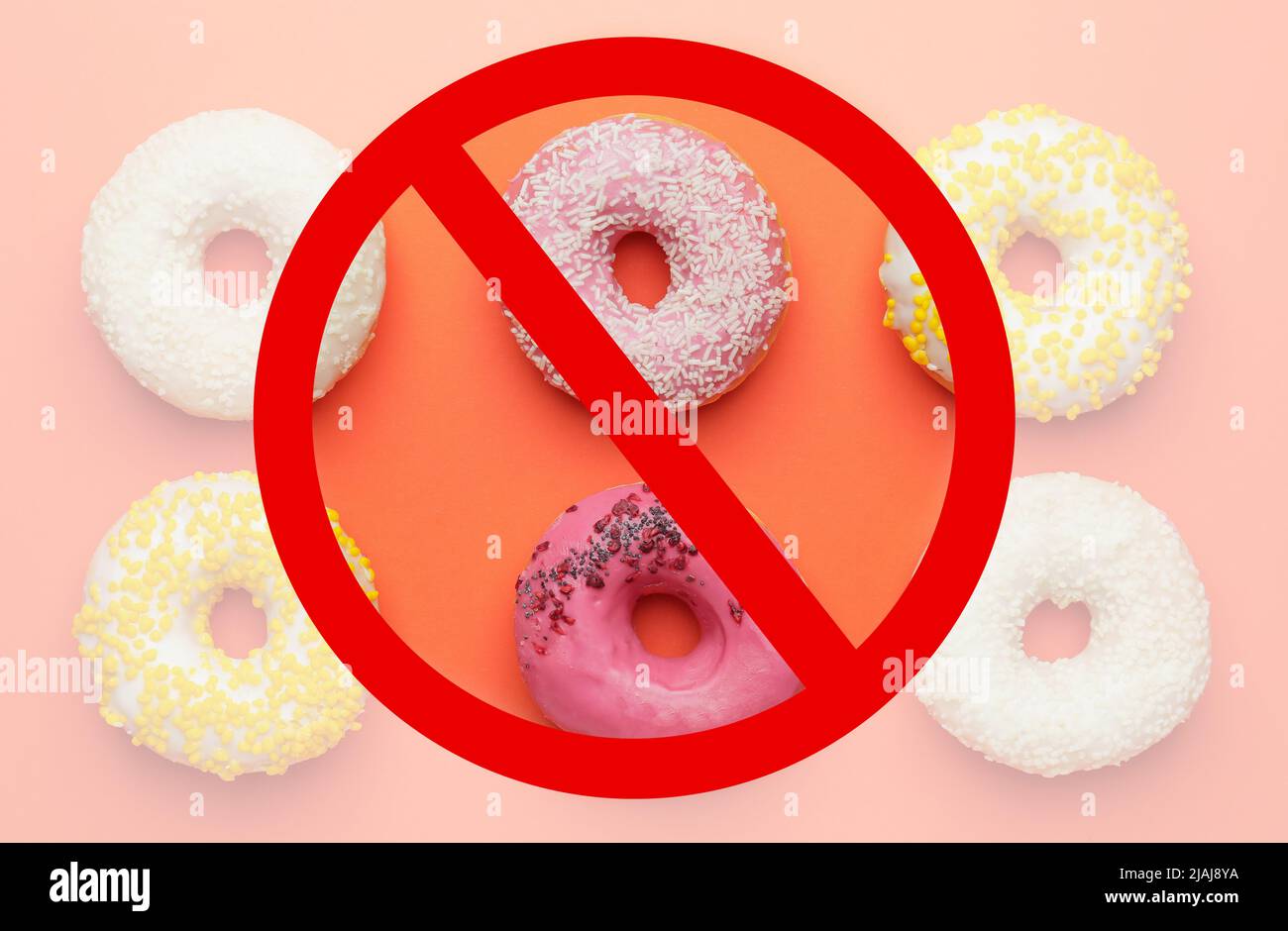 Fast food prohibition sign hi-res stock photography and images - Alamy