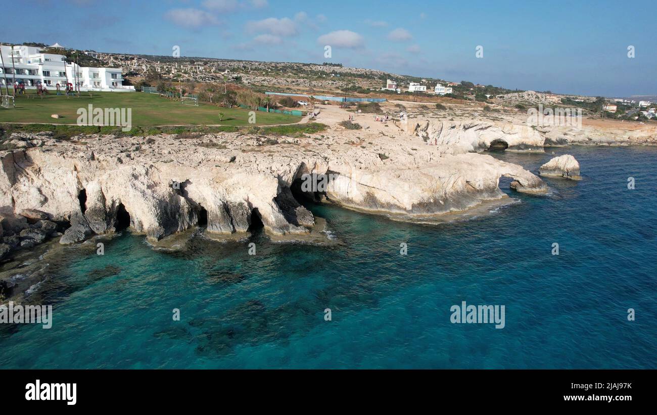 Cyprus from Above. Drone View Stock Photo - Alamy
