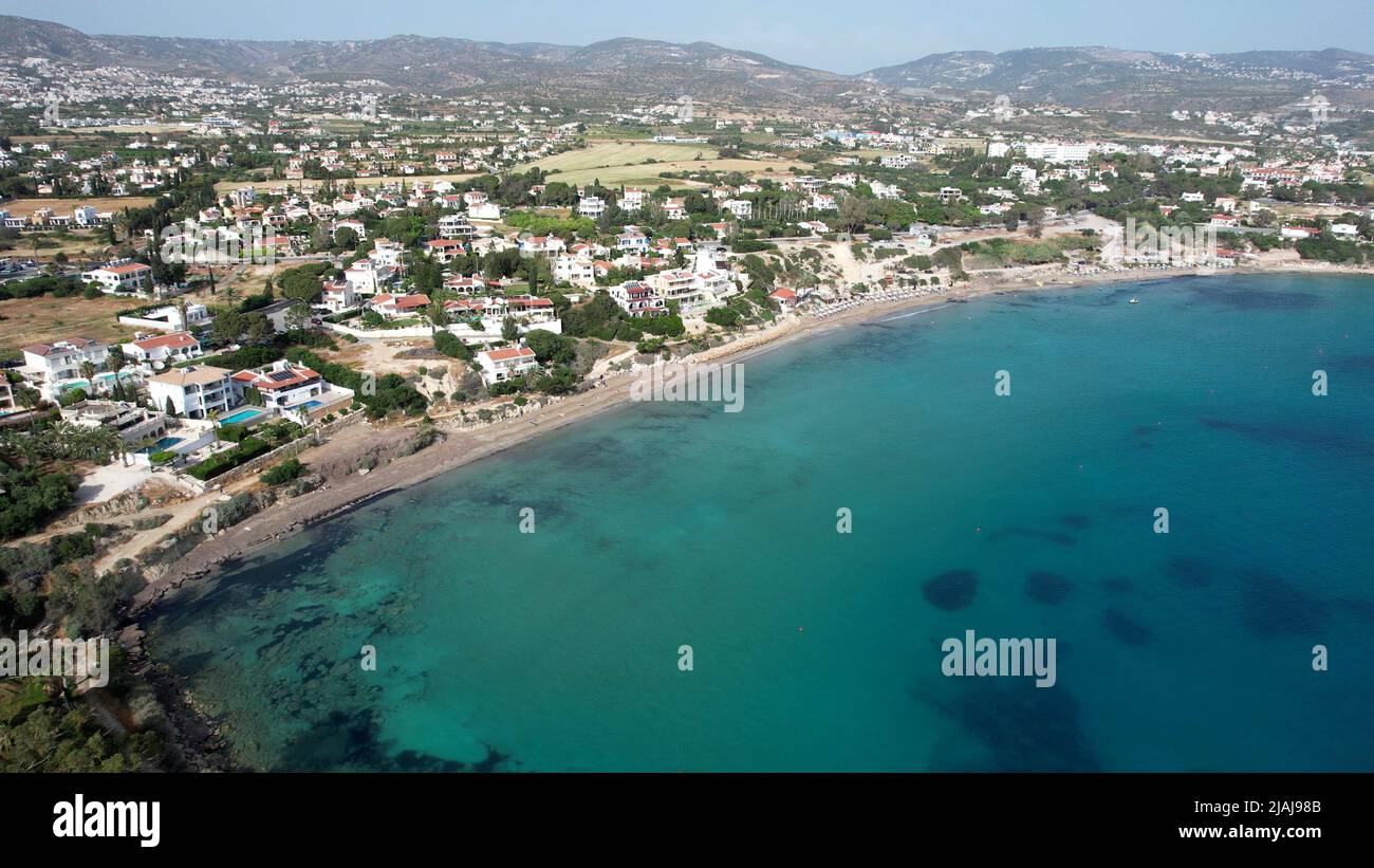 Paphos drone hi-res stock photography and images - Alamy