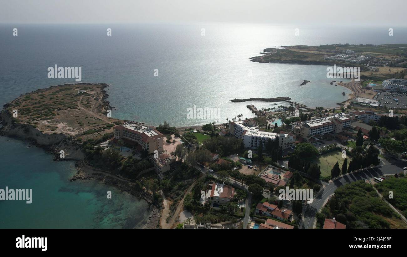 Paphos drone hi-res stock photography and images - Alamy