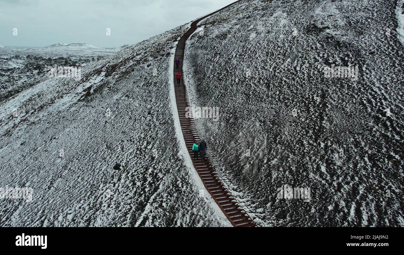 Saxholl crater hi-res stock photography and images - Alamy