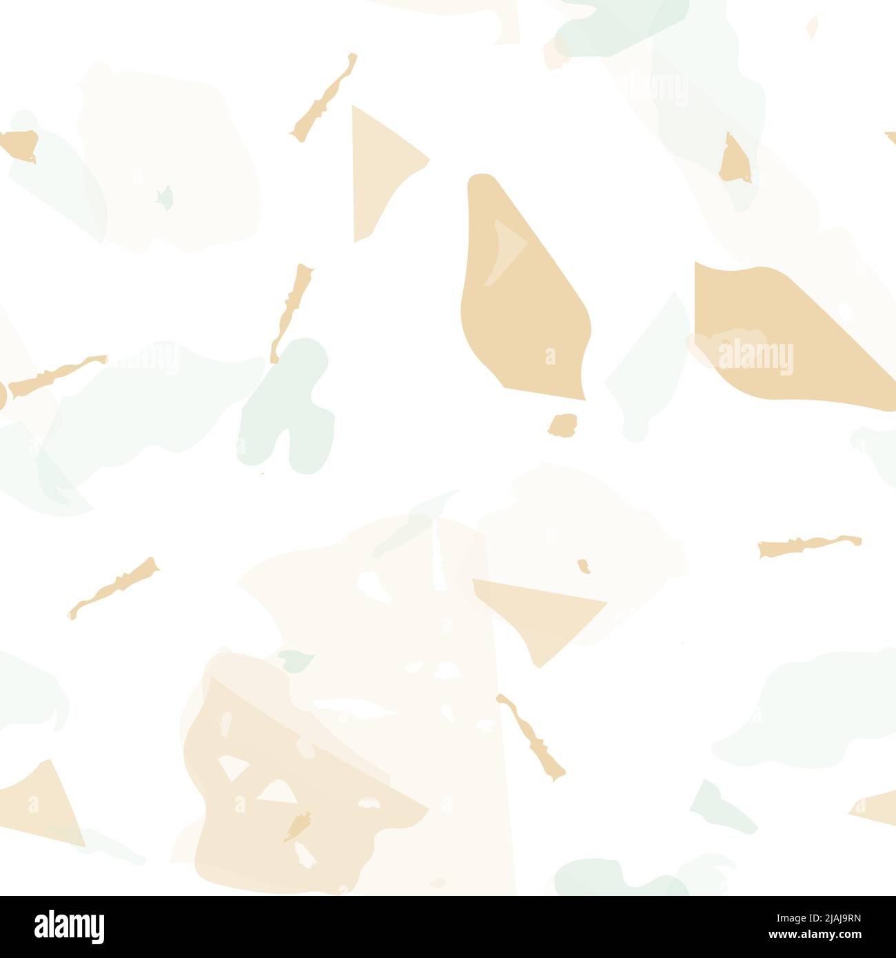 Terrazzo seamless pattern. Earthy minimalistic floor tile for interior ...