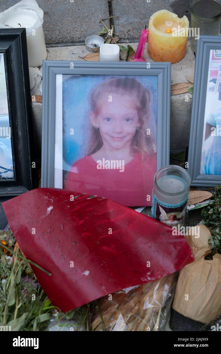 Austin, Texas, USA. 30th May, 2022. Photos of most of the 21 victims ...