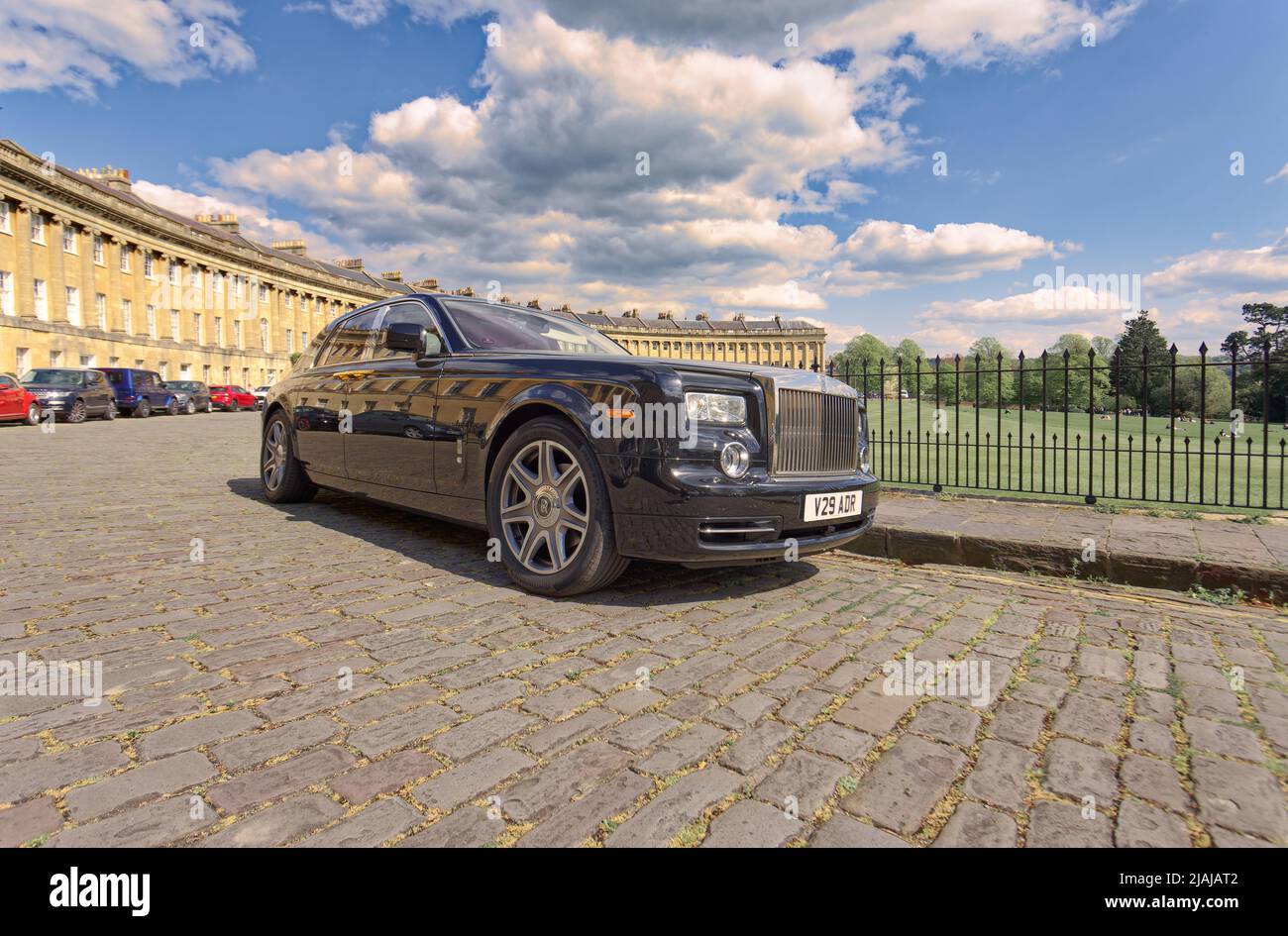 spring wisteria in Bath Stock Photo - Alamy