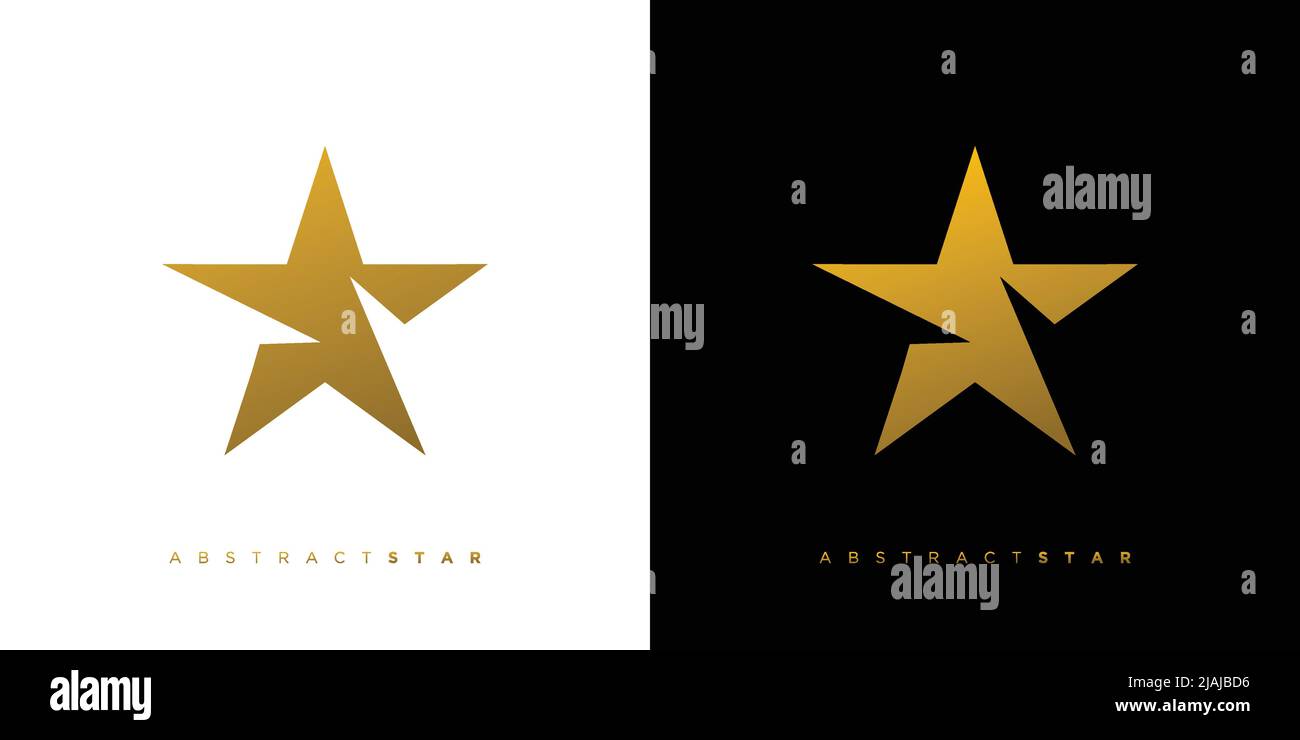 Elegant and professional star logo abstract design Stock Vector Image ...
