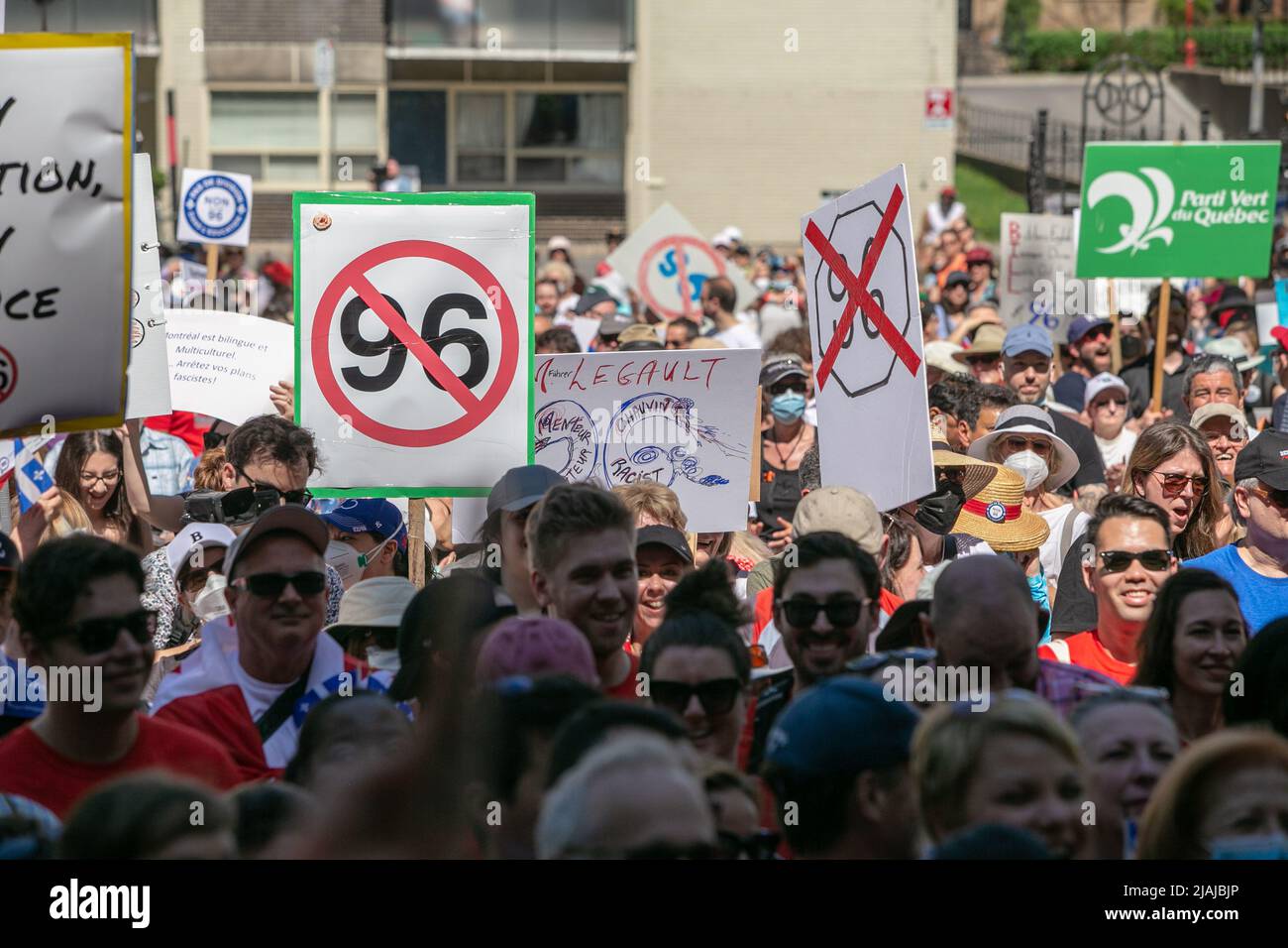 Against bill 96 hi-res stock photography and images - Alamy