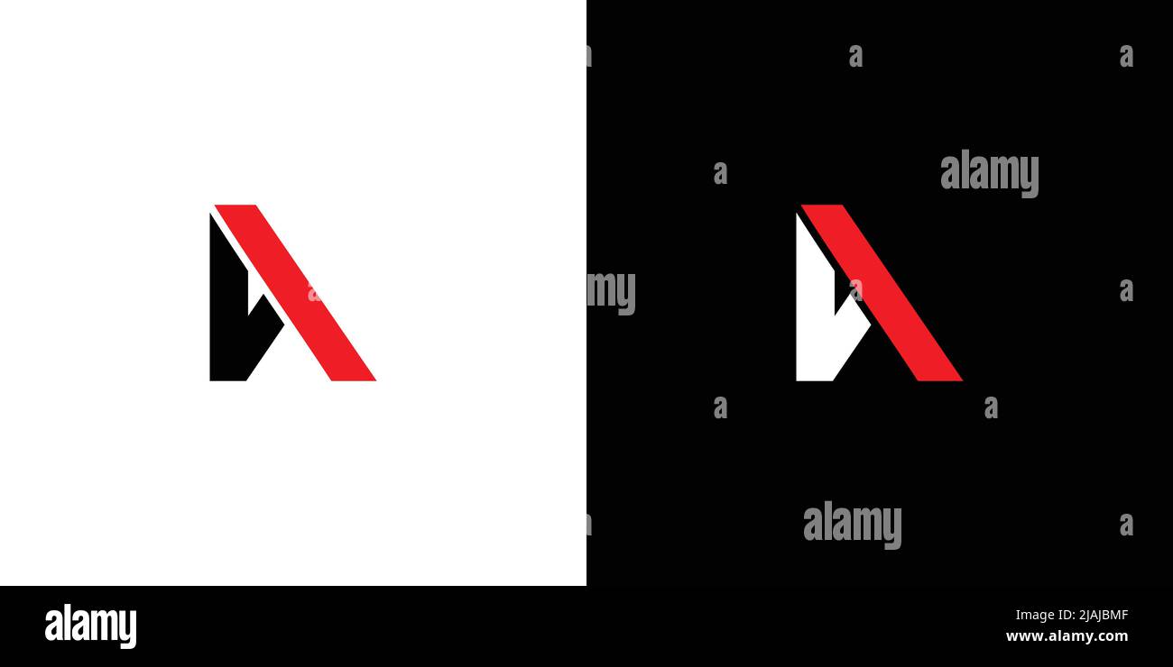 Modern and cool letter A initials logo design Stock Vector Image & Art ...