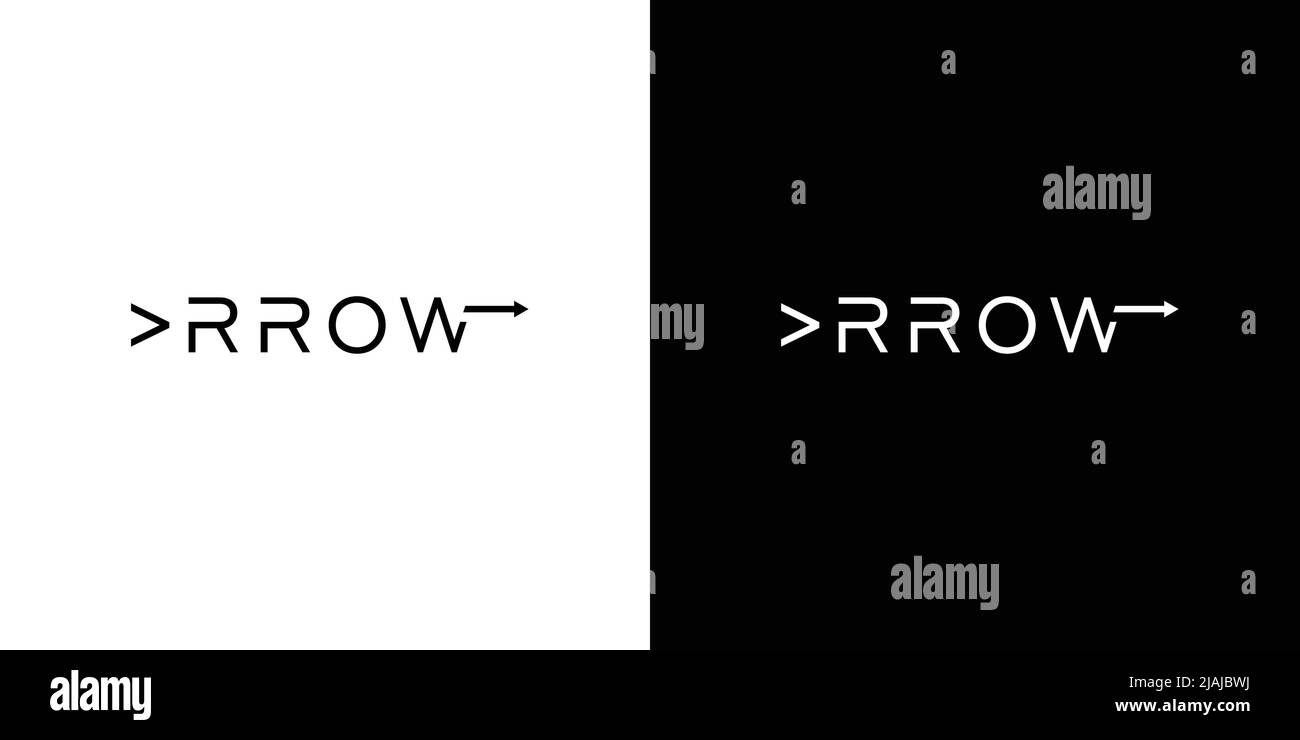 Modern unique arrow direction Stock Vector Images - Alamy