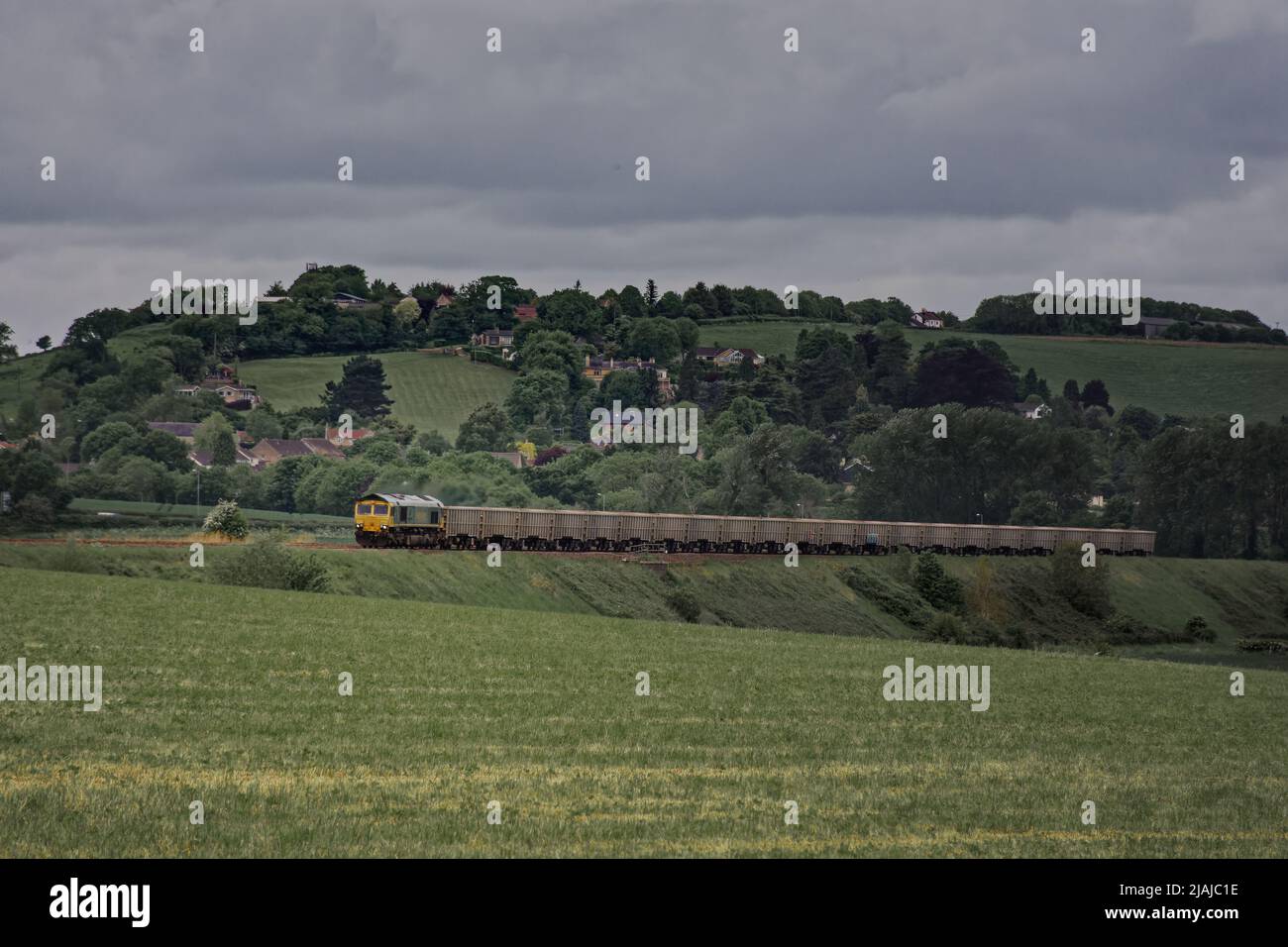 Trains through Bath Stock Photo - Alamy
