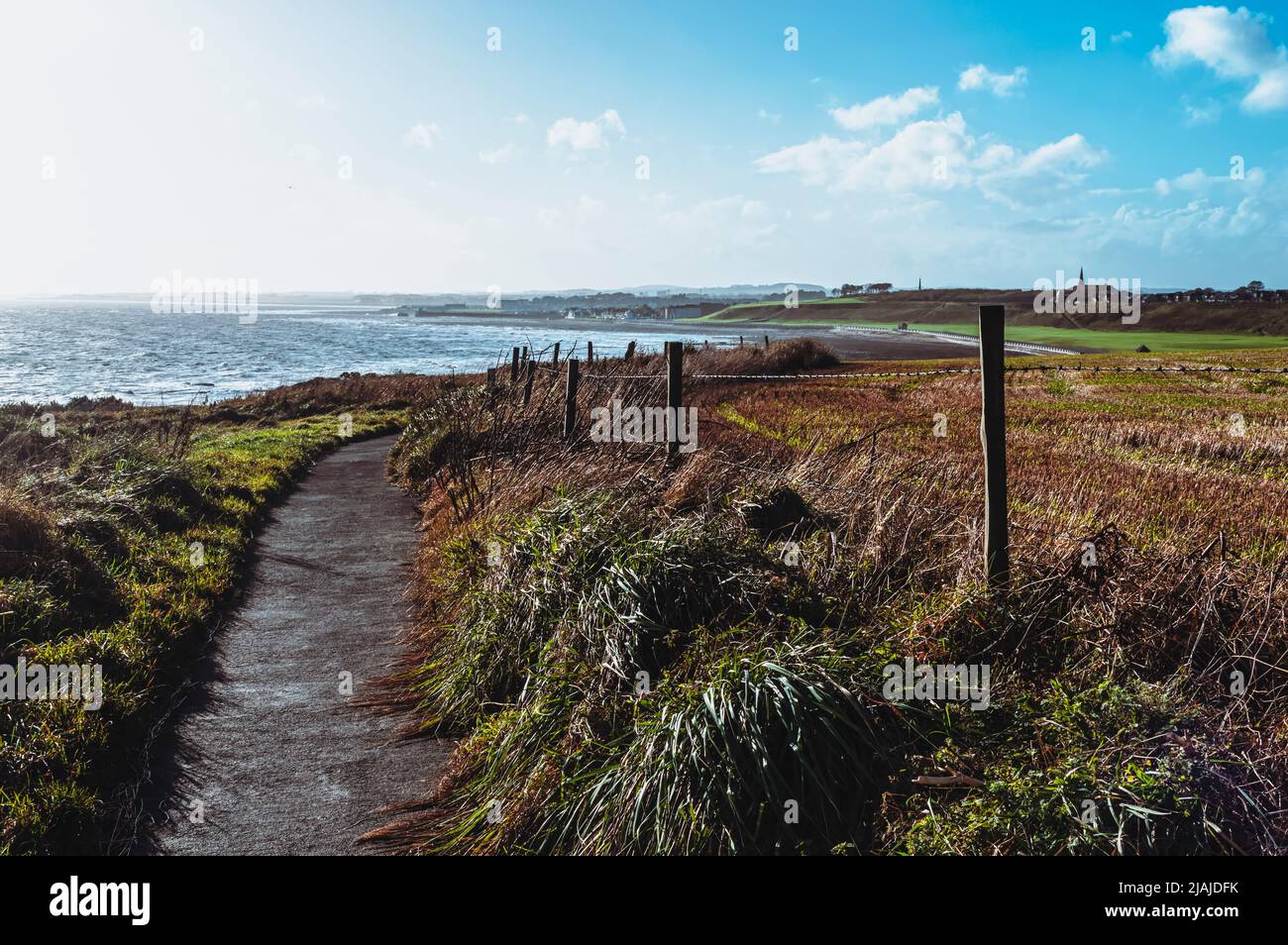 Arbroath cliffs hi-res stock photography and images - Alamy