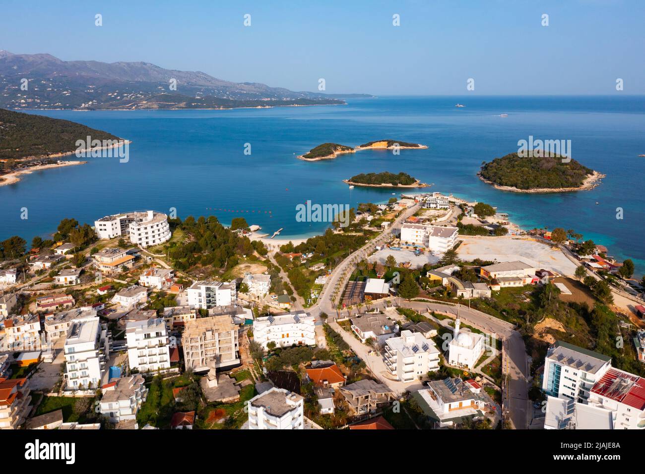 Ksamil village hi-res stock photography and images - Alamy