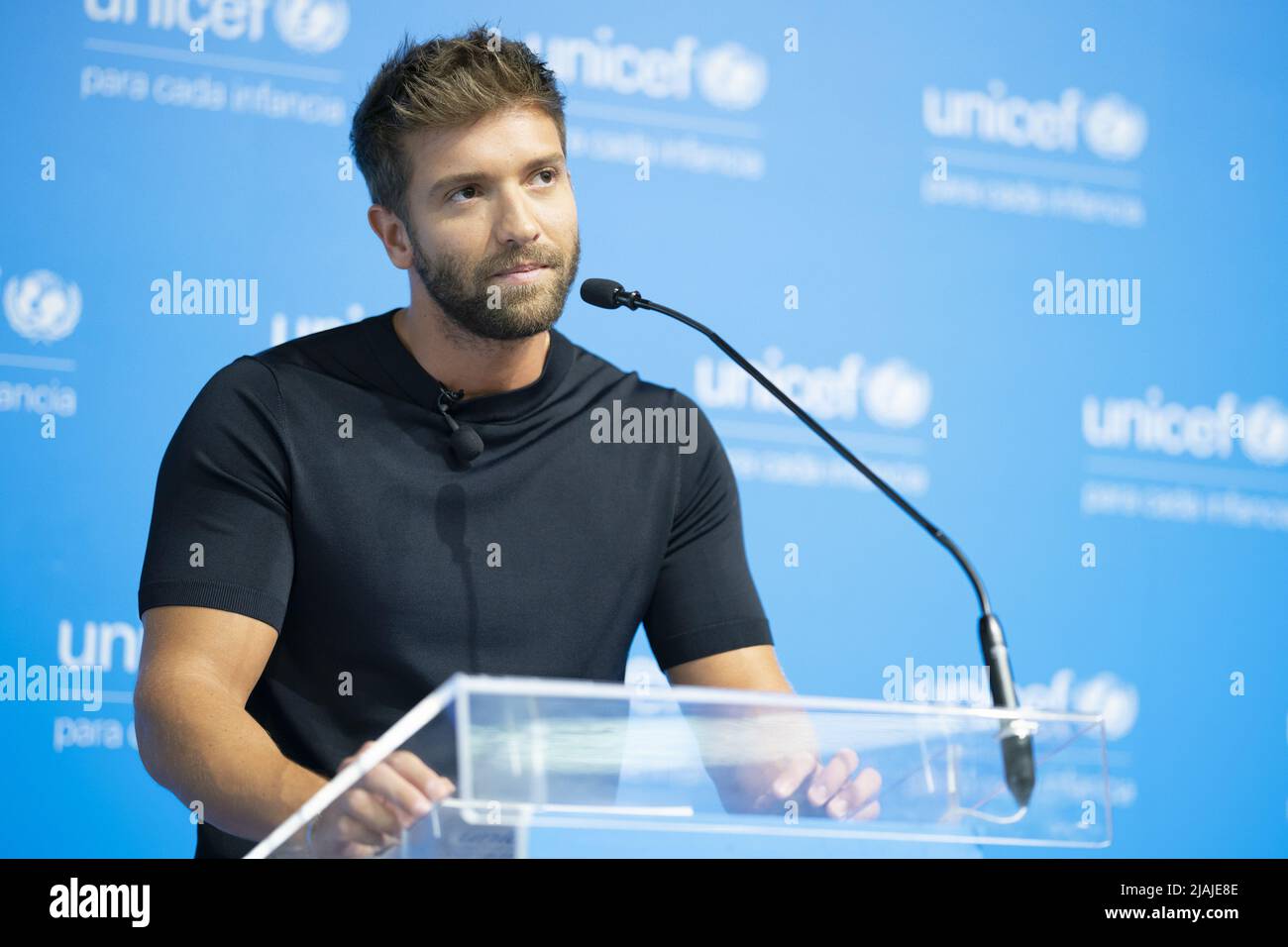 Spanish musician and singer-songwriter Pablo Alboran is named a UNICEF ...