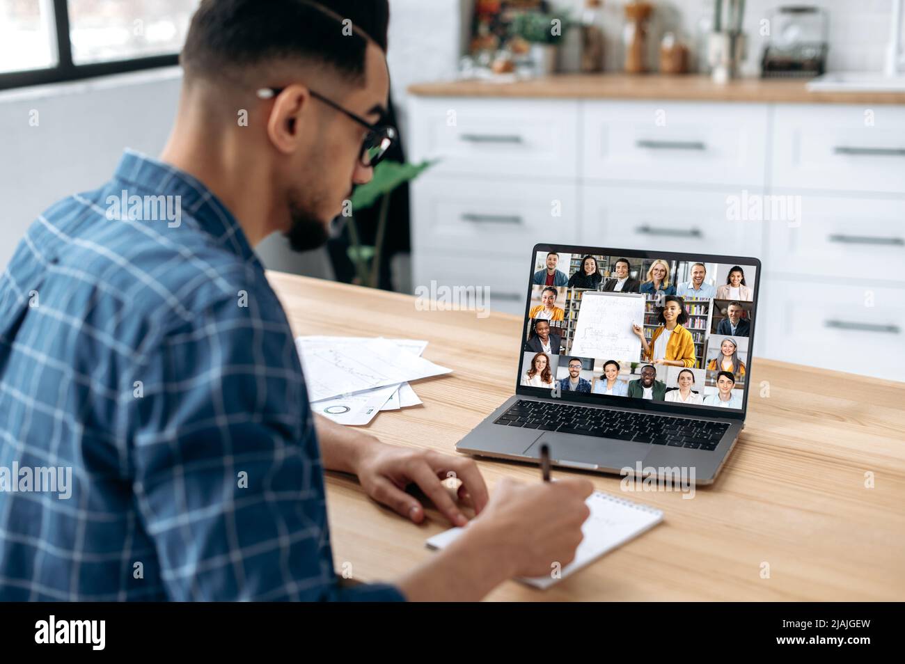 Indian teacher taking class hi-res stock photography and images - Alamy