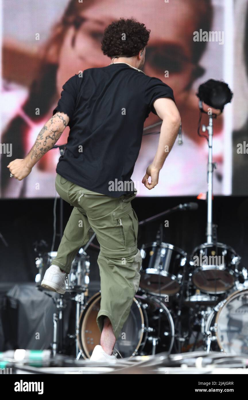 Singer, songwriter, and musician Jordan Benjamin, known professionally ...