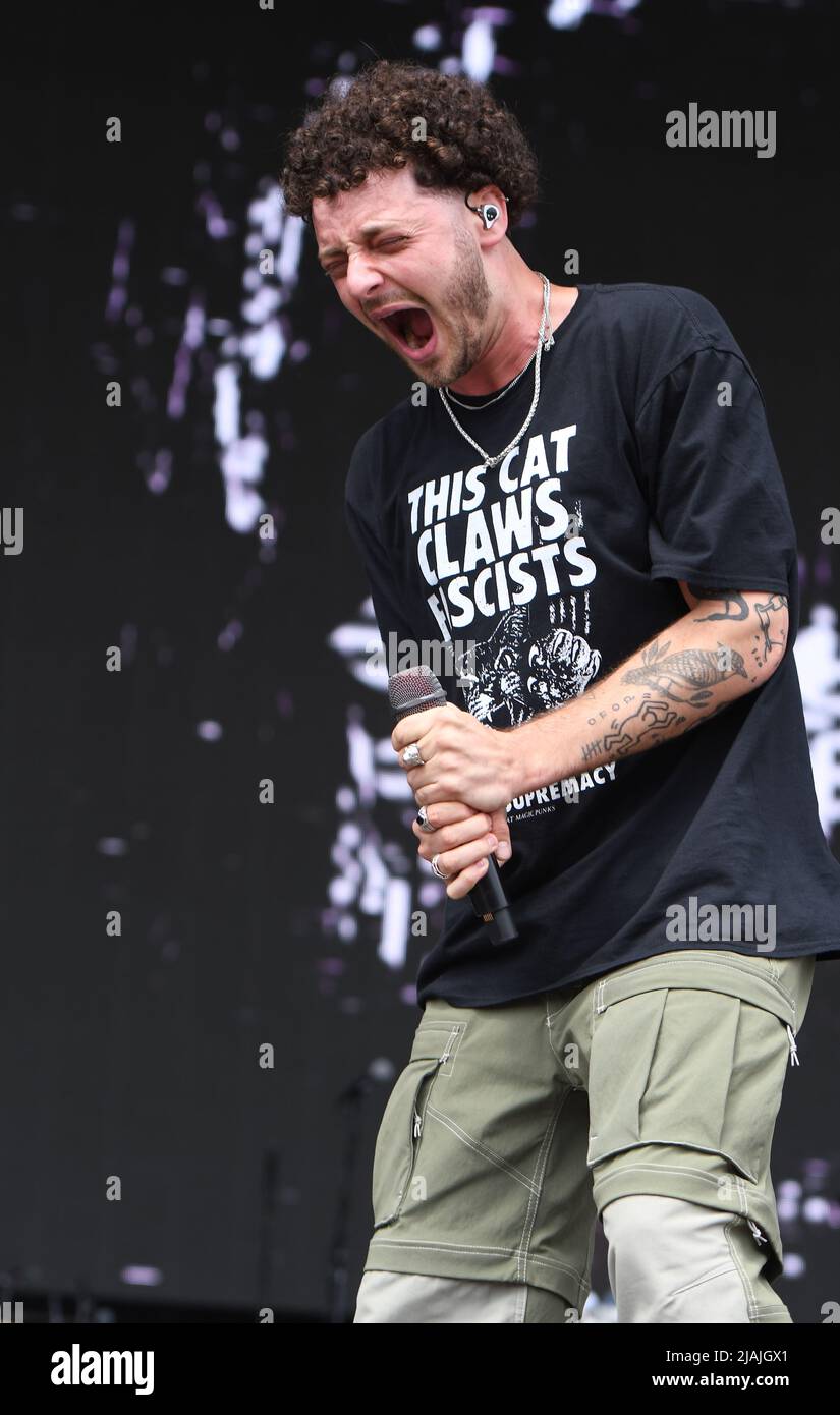 Singer, songwriter, and musician Jordan Benjamin, known professionally ...