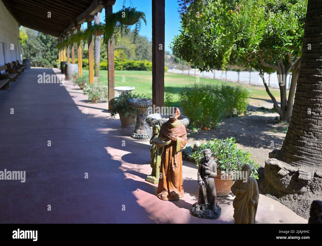 The historic Mission Nuestra Señora de la Soledad, California CA Stock ...