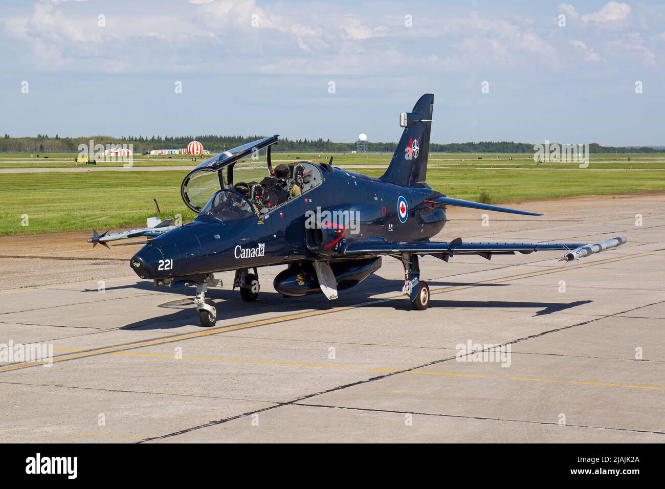 A student and instructor taxi out for a training flight in a Royal ...