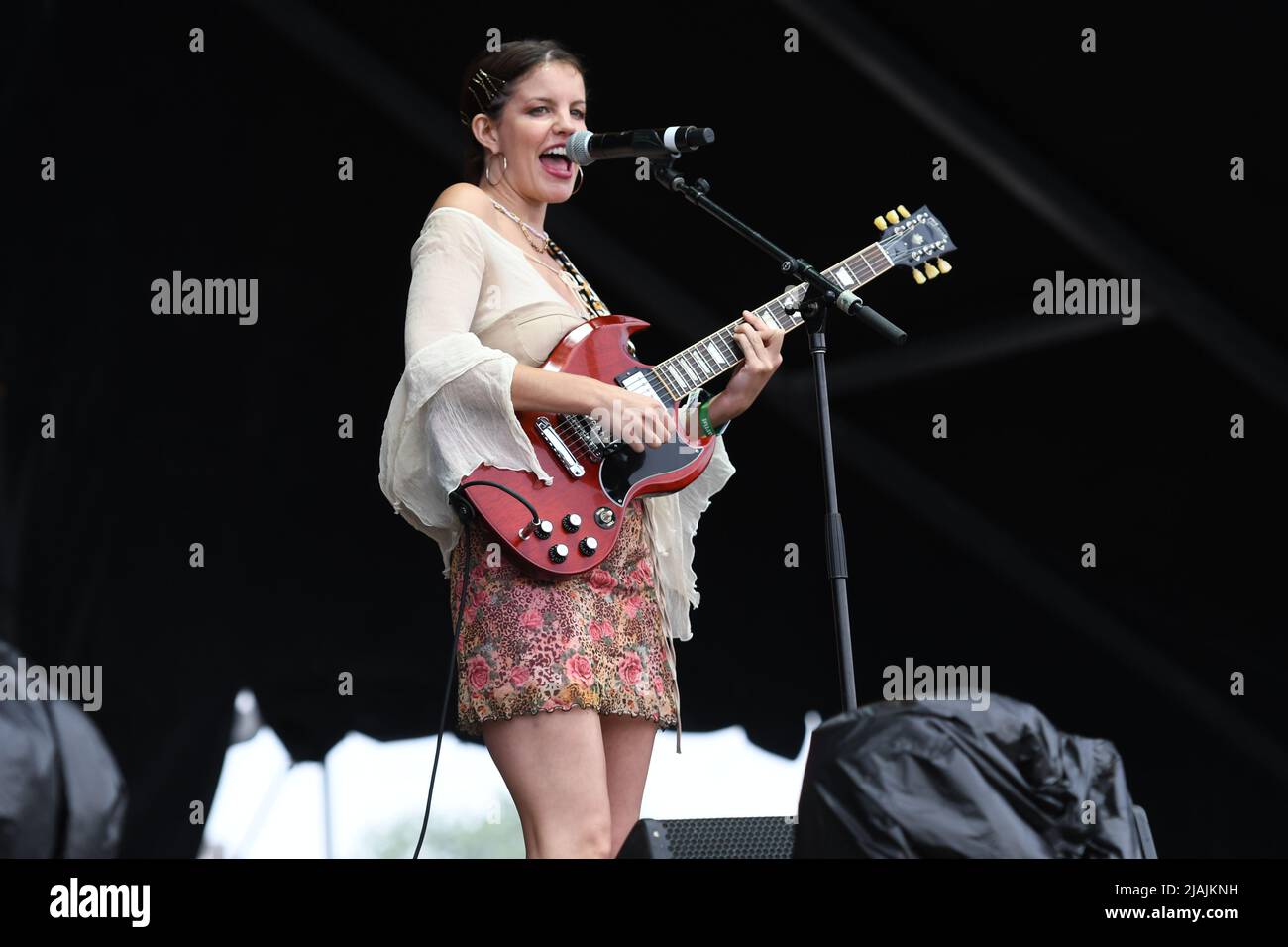 Singer, songwriter and guitarist Carlotta Cosials is shown performing ...